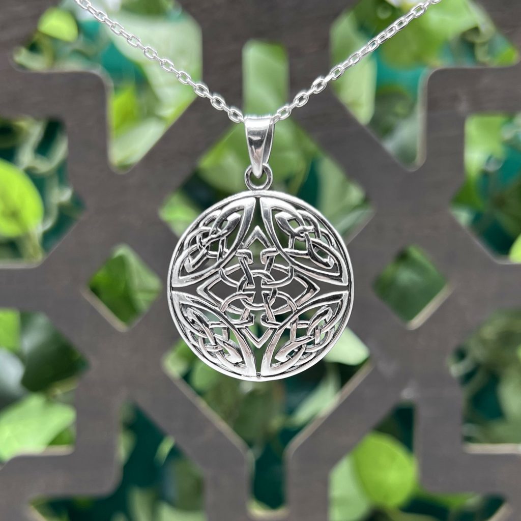 Celtic Compass Rose Sterling Silver Pendant » County Argyle