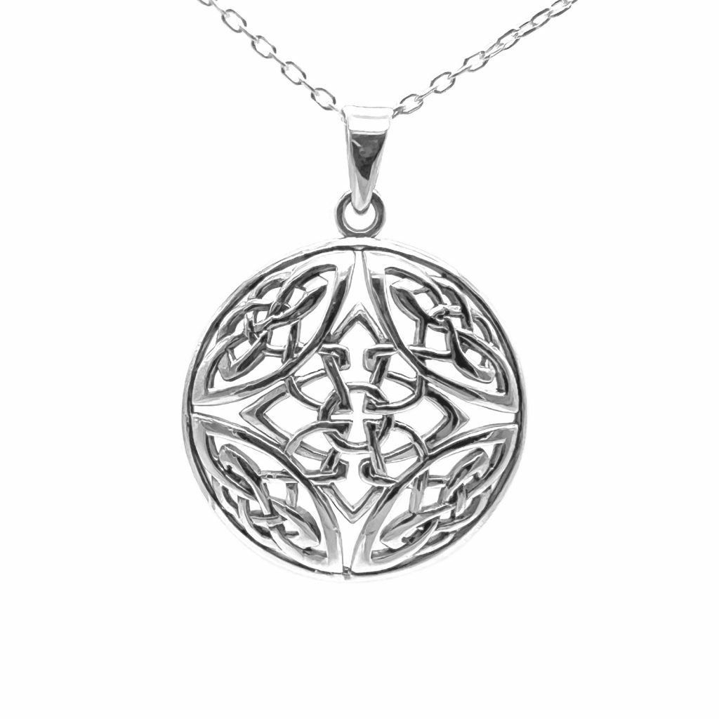 Celtic Compass Rose Sterling Silver Pendant » County Argyle