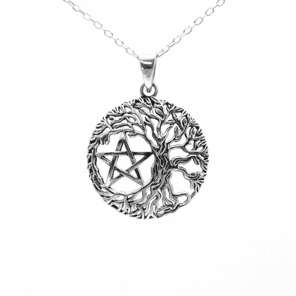 Wiccan Tree of Life Sterling Silver Pendant » County Argyle