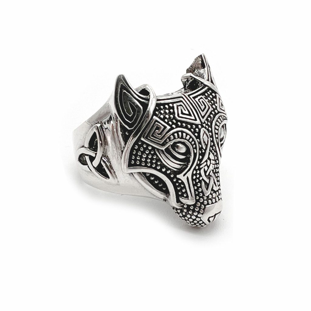 Celtic Wolf Sterling Silver Ring » County Argyle
