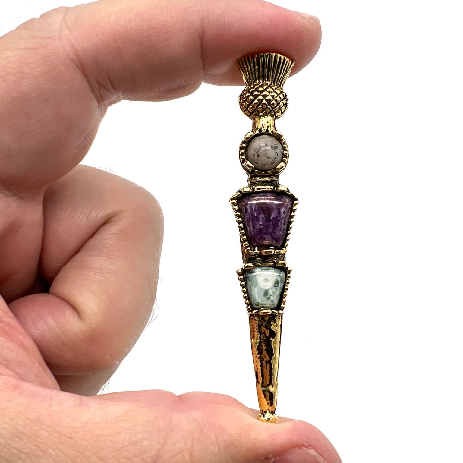 Jacobite Dirk Pin in Gold » County Argyle